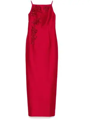 Sachin & Babi Embellished Pryce Gown - Red