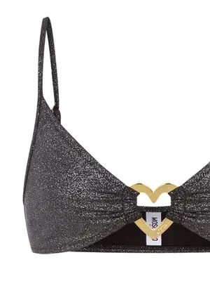Moschino Lurex Bikini Top