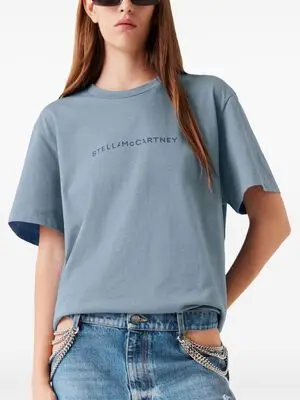 Stella McCartney Logo-print T-shirt - Blue