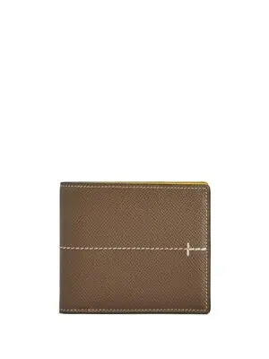 TOD'S T-stitch Wallet - Brown