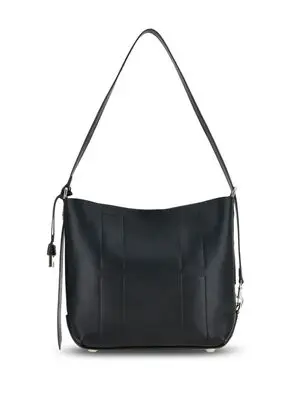 Hogan Leather Shoulder Bag - Black