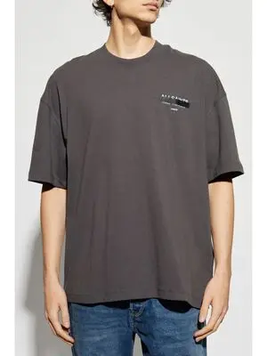 ALLSAINTS Redact T-shirt - Grey