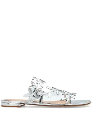 GIANVITO ROSSI Flavia Sandals - Silver