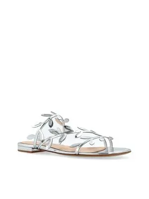 GIANVITO ROSSI Flavia Sandals - Silver