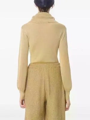 Valentino Garavani Roll-neck Lurex Knit Sweater