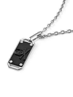 Philipp Plein Skull Bone Necklace