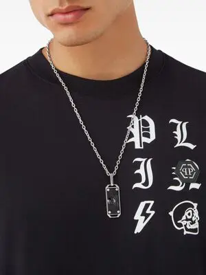 Philipp Plein Skull Bone Necklace