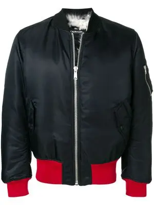 Calvin Klein Contrast-panel Bomber Jacket