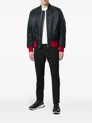 Calvin Klein Contrast-panel Bomber Jacket