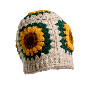 NIRVANNA DESIGNS Sunflower Hat - Charcoal