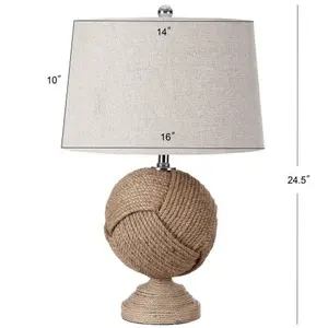 JONATHAN Y Monkey's Knotted Rope Led Table Lamp