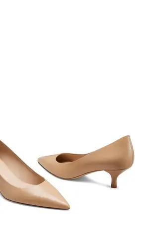STUART WEITZMAN Power 50 Pump - Adobe