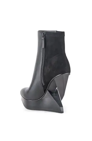 United Nude Edge Platform Bootie - Black
