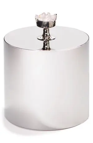 ANNA NEW YORK Gemstone Hospitality Ice Bucket Silver