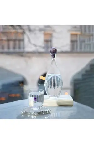 ANNA NEW YORK Elevo Crystal Decanter - Amethyst