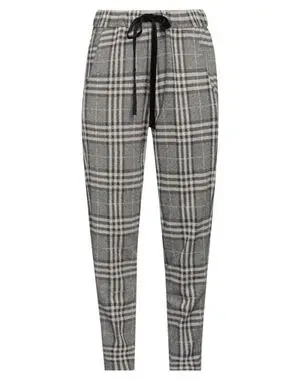 EMMA & GAIA Tapered Glen Plaid Flannel Pants