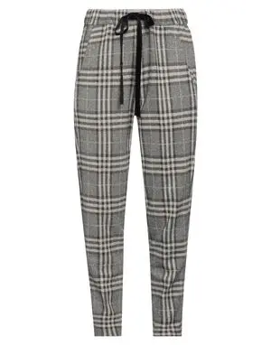 EMMA & GAIA Tapered Glen Plaid Flannel Pants