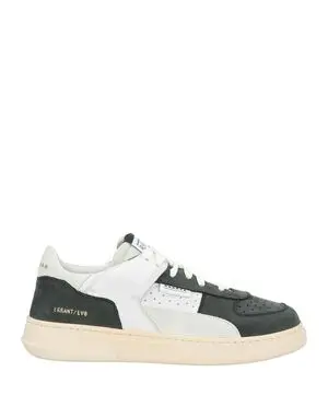 RUN OF Leather Sneakers - Green