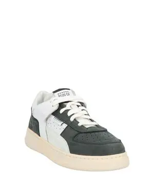 RUN OF Leather Sneakers - Green