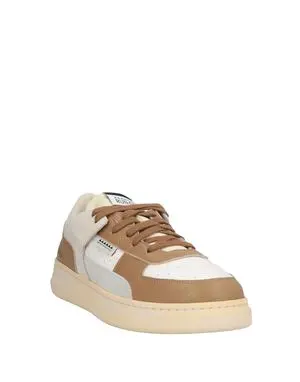 RUN OF Leather Low-top Sneakers