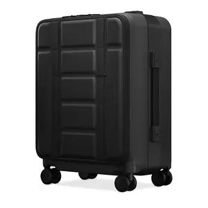DB JOURNEY Ramverk Pro Front Access Carry On Luggage - Black Out