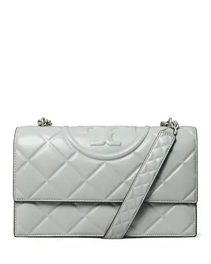 Tory Burch Silver Tone Shoulder Bags