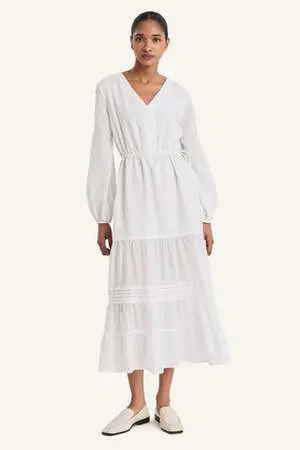 Merlette Eze Ankle-length Dress - White