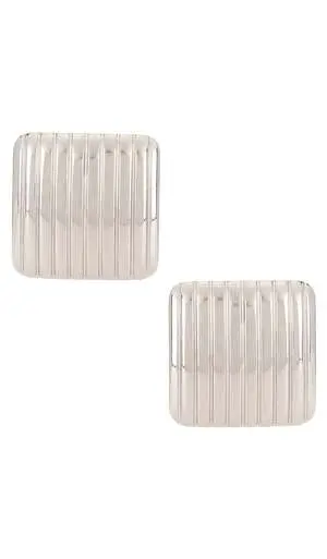 CENDRE Mara Earrings - Metallic Silver