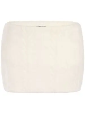 Jacquemus The Nuvola Skirt - White