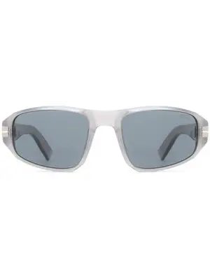 Zegna Oval-frame Sunglasses - Grey