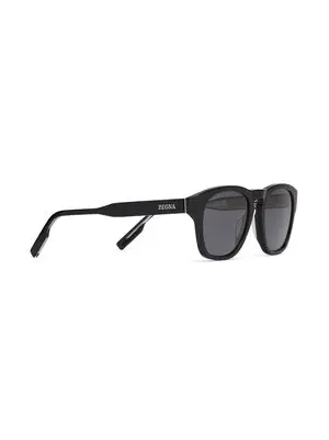 Zegna Tinted Square-frame Sunglasses