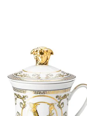 Versace Virtus Gala Porcelain Lid Mug