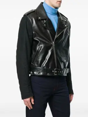 Calvin Klein Leather Biker Jacket