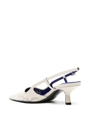 Burberry Chisel 50mm Slingback Pumps