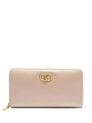 Liu Jo Large Zip-around Purse - Neutrals