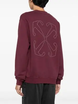 Off-White Embroidered Arrows Sweatshirt