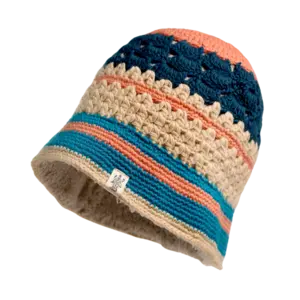 NIRVANNA DESIGNS Stripe Sun Hat - Blue Combo