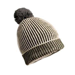 NIRVANNA DESIGNS Allen Pom Beanie - Honey