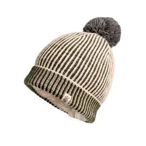NIRVANNA DESIGNS Allen Pom Beanie Olive