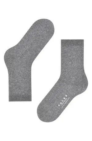 Falke Cosy Crew Socks - Light Grey