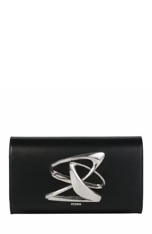 Perrin Zaha Hadid Loop Glove Clutch - Black