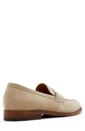 Brooks Brothers Greenwich Penny Loafer - Medium Beige