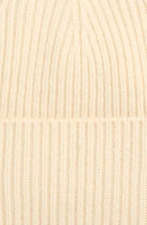 TOTEME Wool & Cashmere Rib Beanie