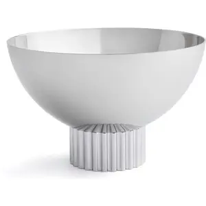 ANNA NEW YORK Striations Nut Bowl - Silver