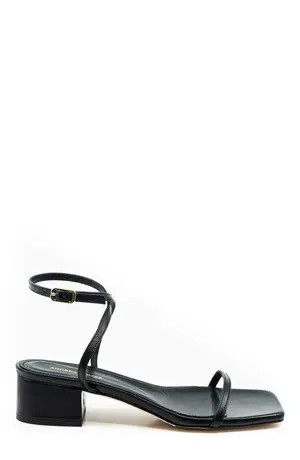 ANDREA GOMEZ Brook Minimal Sandals - Black