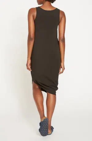 Universal Standard Iconic Geneva Asymmetric Tank Dress - Black