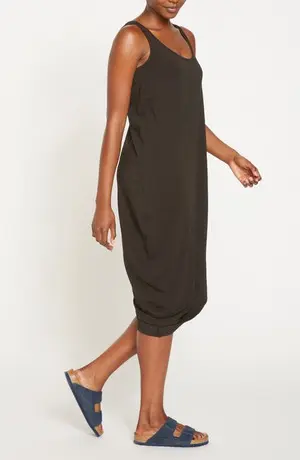 Universal Standard Iconic Geneva Asymmetric Tank Dress - Black