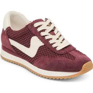Dolce Vita Mesh Lace-up Sneakers - Cranberry Mesh