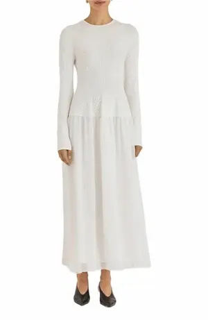 Rebecca Taylor Calla Maxi Dress - Ivory