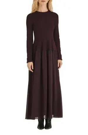 Rebecca Taylor Calla Maxi Dress - Raisin